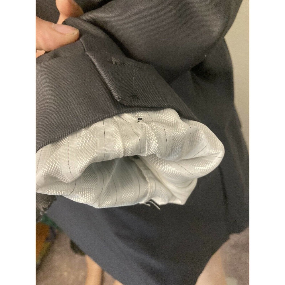 Zara Man Silk Wool Double Vent Surgical Cuff 46r - Gem